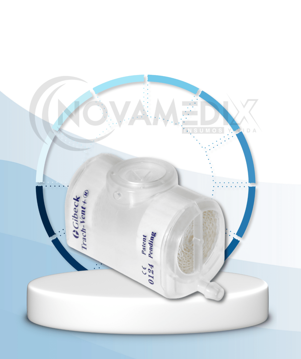 Filtro HME para Traqueostomía TRACH-VENT | Gibeck – Novamedix